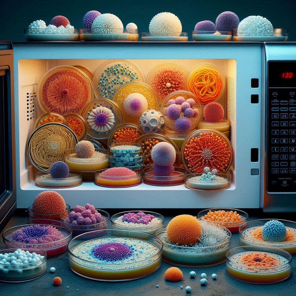 Microwaves under the microscope